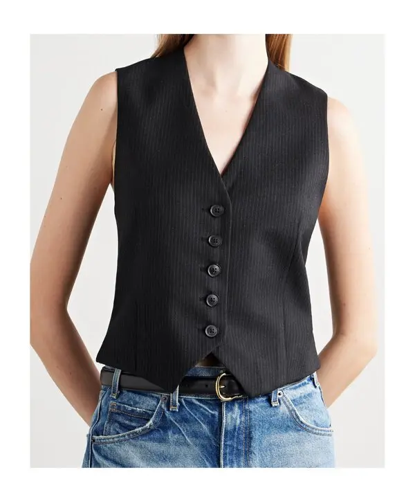 NILI LOTAN Angelina Pinstripe Vest