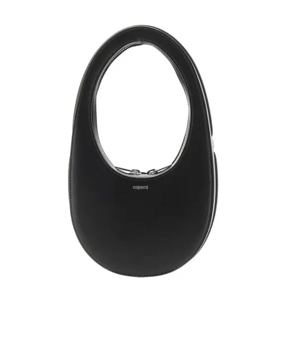 Coperni Zipped Shoulder Bag - Black