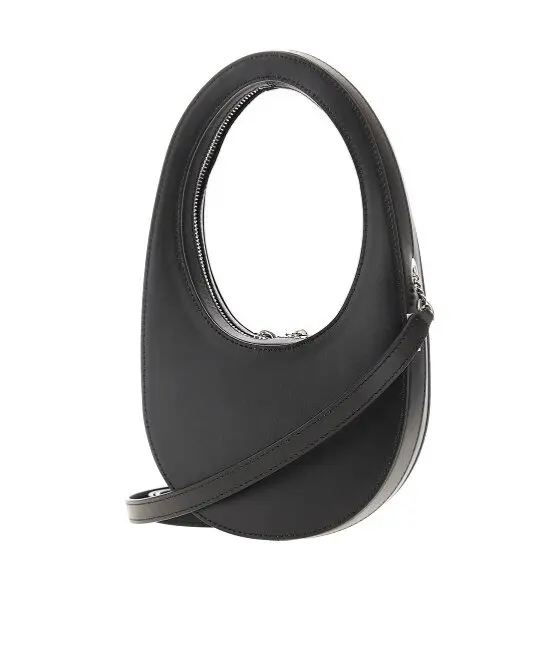 Coperni Zipped Shoulder Bag - Black