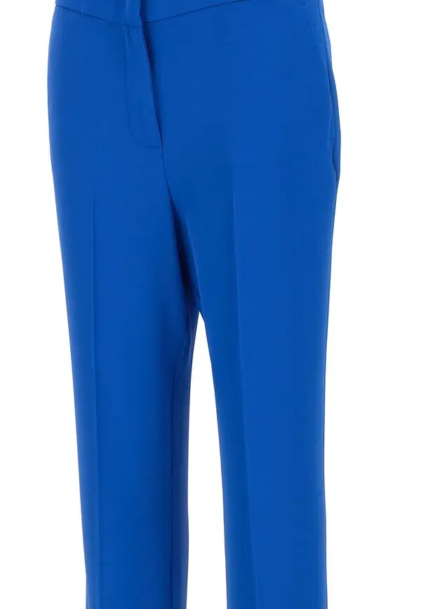 KAOS Straight-leg Tailored Trousers - Blue