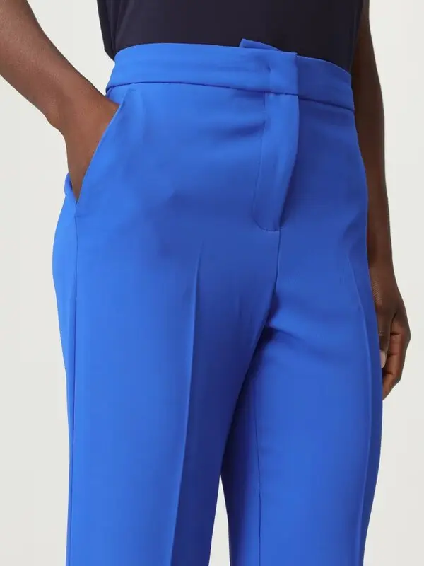 KAOS Straight-leg Tailored Trousers - Blue