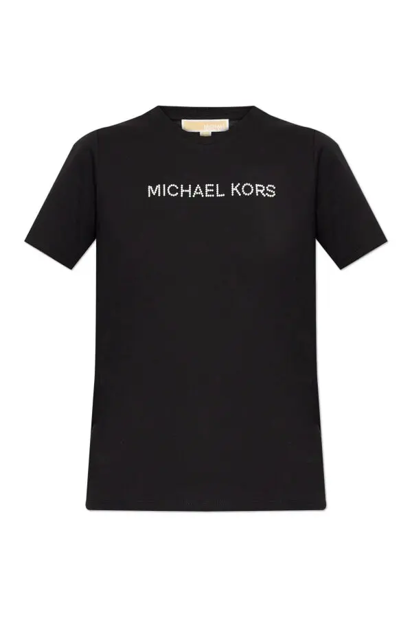 Michael Kors Logo Embellished Crewneck T-shirt