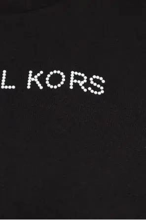 Michael Kors Logo Embellished Crewneck T-shirt