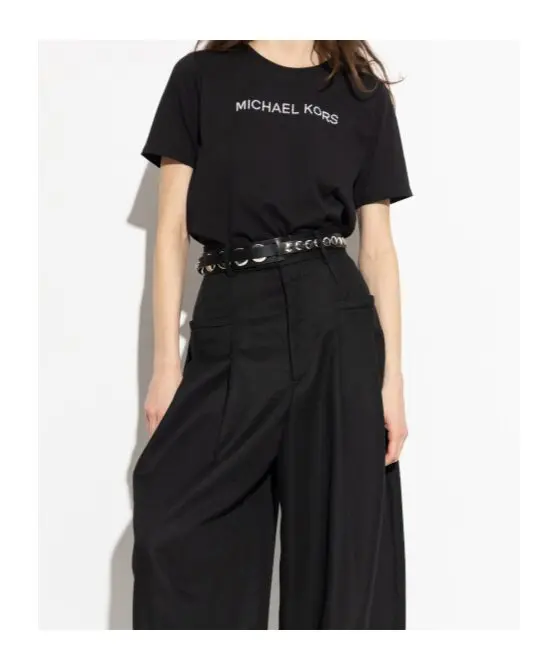Michael Kors Logo Embellished Crewneck T-shirt