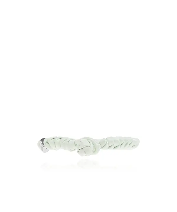 Bottega Veneta Intrecciato Knot Bracelet - Light Blue