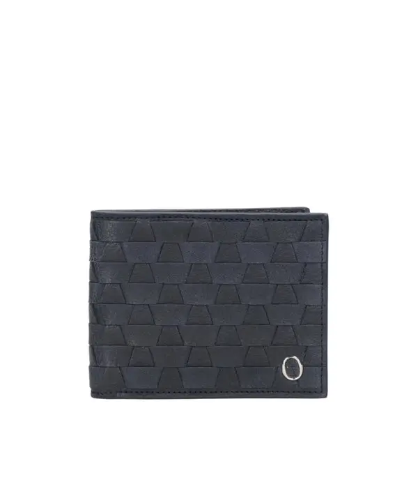 ORTIGNI Woven Wallet - Black