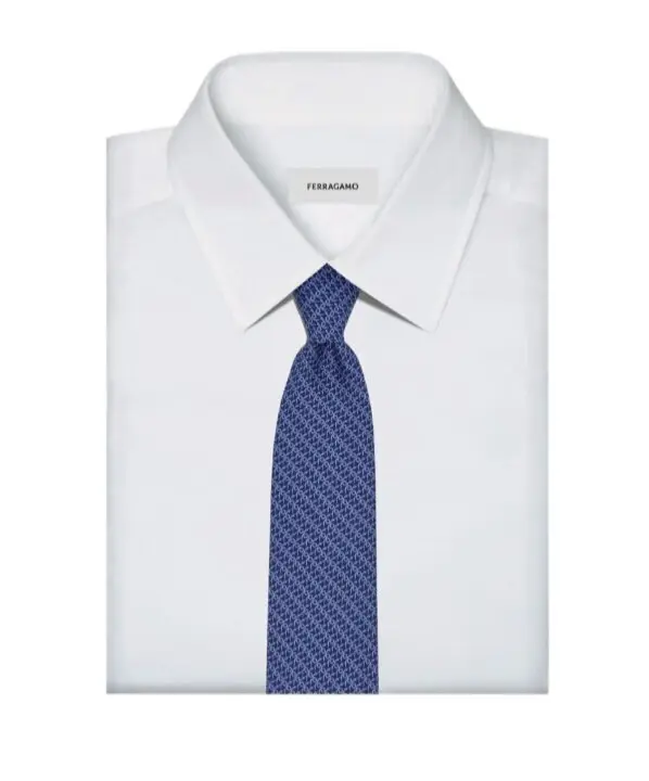 FERRAGAMO Mamba Print Neck Tie