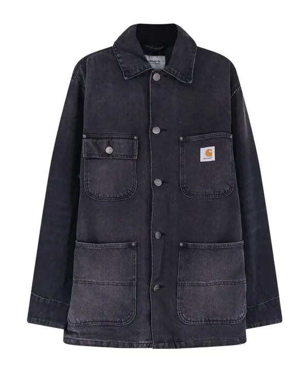 Carhartt Work In Progress Denim Long-sleeve Jacket - Black