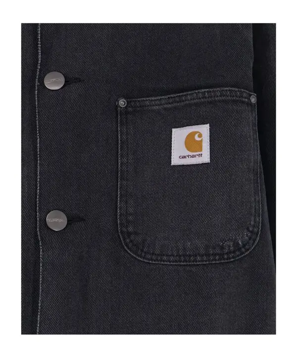 Carhartt Work In Progress Denim Long-sleeve Jacket - Black