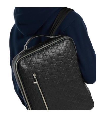 Gucci Gg Embossed Medium Backpack