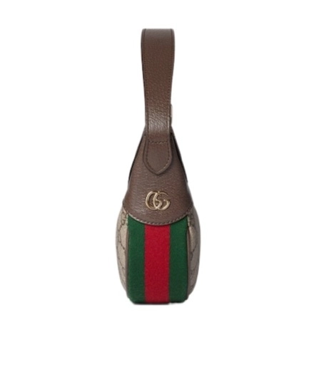 Gucci Ophidia Small Shoulder Bag With Double G - Nude