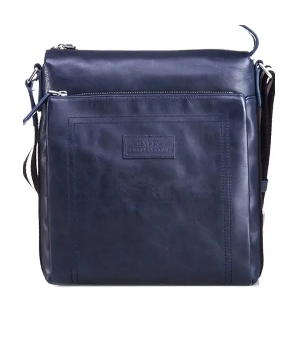 Bally Logo Shoulder Bag - Blue
