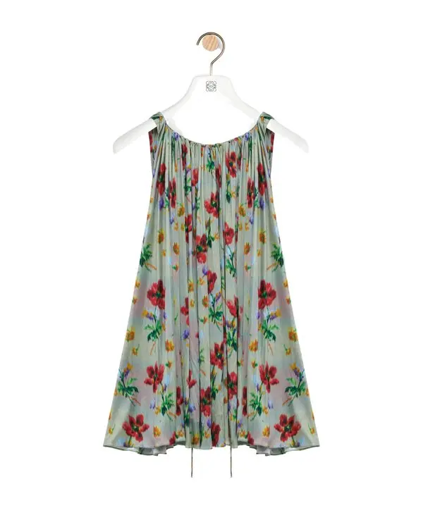 Loewe Sleeveless Floral Print Top