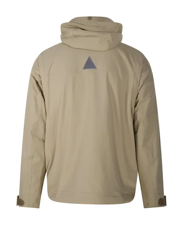 Moncler Lione Hooded Jacket - Beige