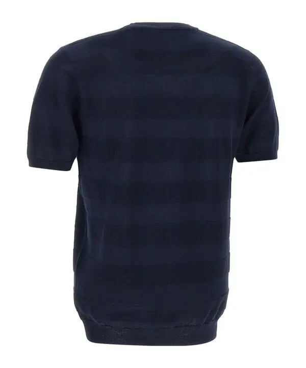 KANGRA Textured Knit T-shirt