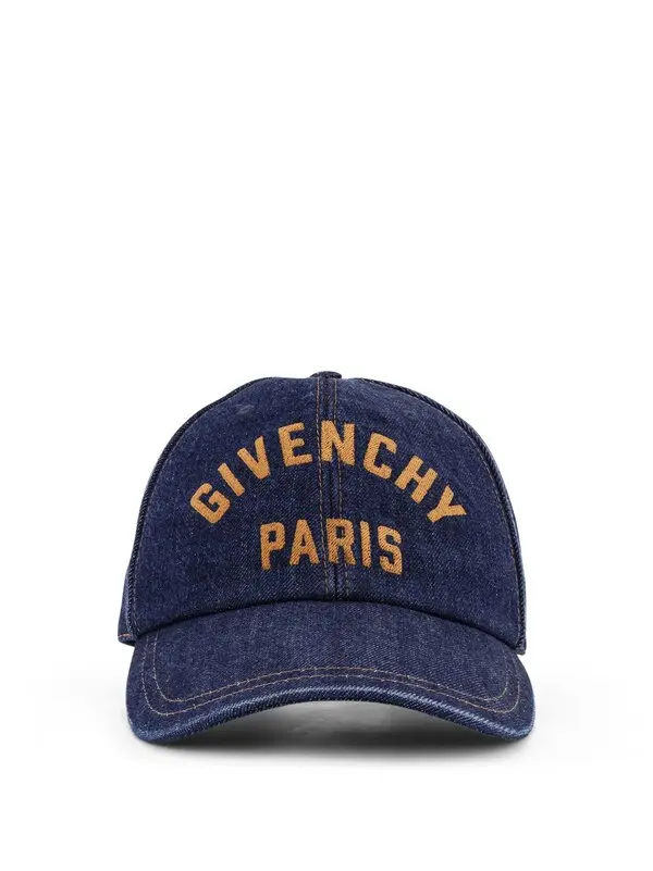 Givenchy Embroidered Denim Cap
