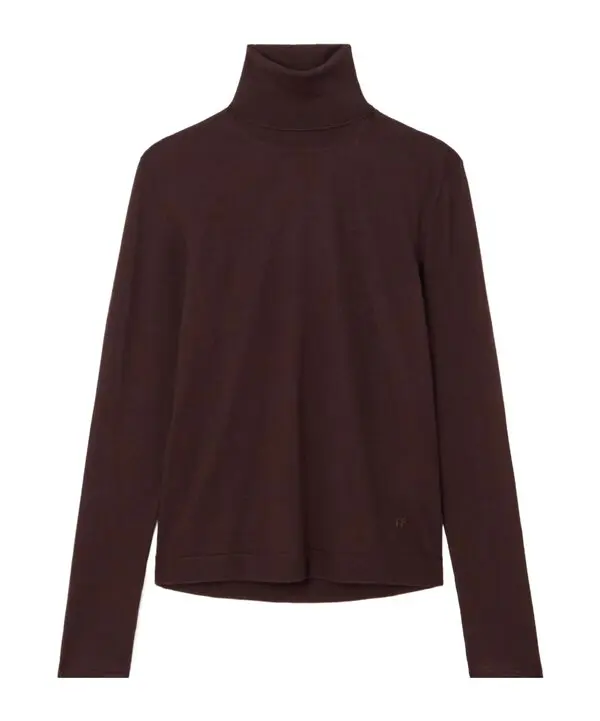 TOM FORD Ribbed Cashmere-silk Blend Knitted Top
