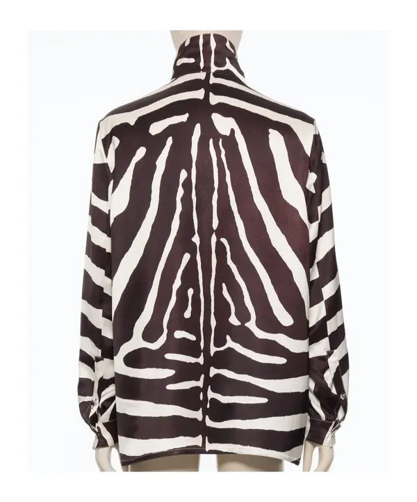 Valentino Garavani Fauve Éclat Zip Overshirt Jacket