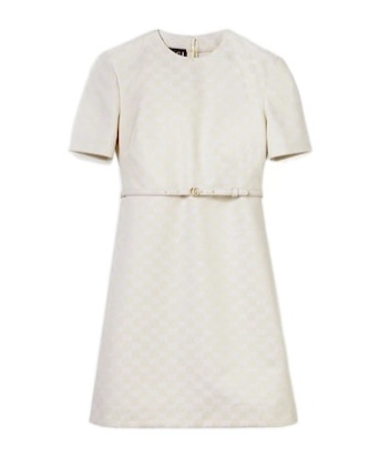 Gucci Gg Cotton Gabardine Dress
