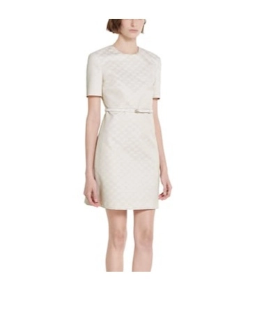Gucci Gg Cotton Gabardine Dress