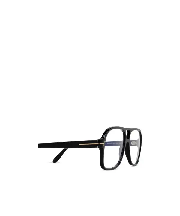 TOM FORD Pilot Frame Glasses - Black