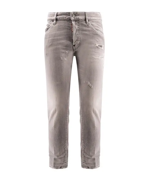 Dsquared2 Distressed Low-rise Jeans
