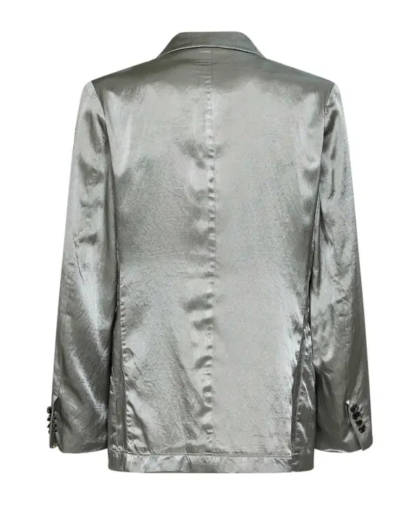 Dries Van Noten Balto Double-breasted Blazer - Gray