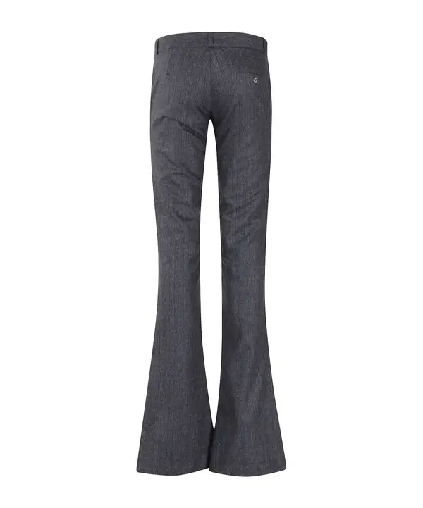 Coperni Checked Trousers - Grey Check