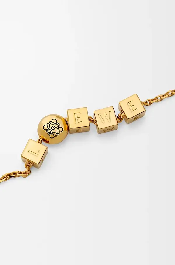 Loewe Cube Charm Necklace