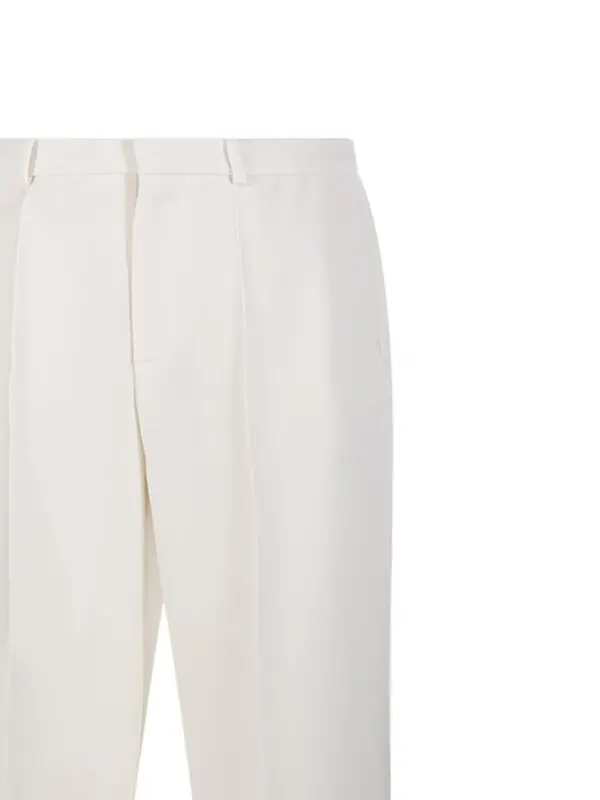 Balenciaga Crease Detailed Trousers