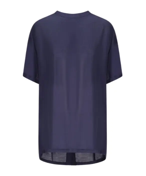 DARKPARK Linda Back Snapped Jersey T-shirt