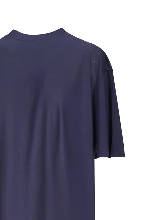 DARKPARK Linda Back Snapped Jersey T-shirt