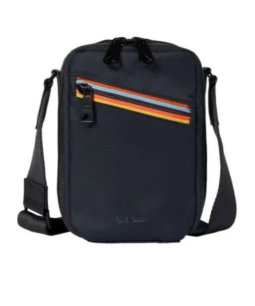 Paul Smith Zipper Crossbody Bag - Black