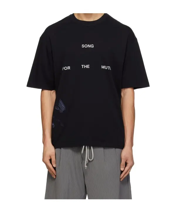 SONG FOR THE MUTE Logo Oversized T-shirt