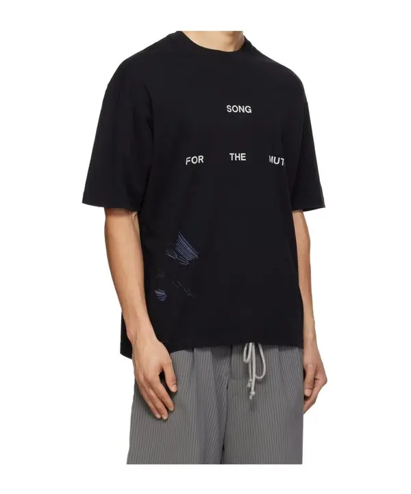 SONG FOR THE MUTE Logo Oversized T-shirt