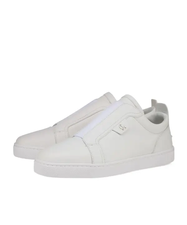 CHRISTIAN LOUBOUTIN St Louis Slip-on Sneakers - White