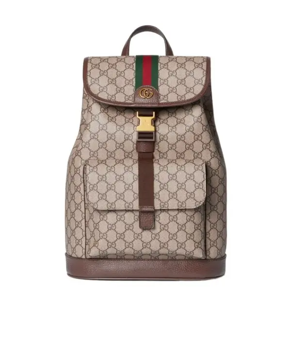 Gucci Small Ophidia Backpack - Nude