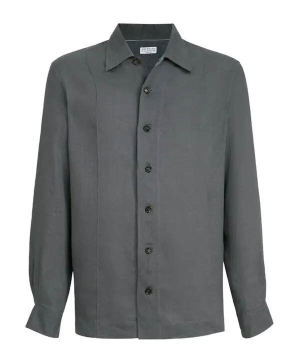 Brunello Cucinelli Long-sleeves Shirt - Black