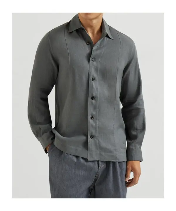 Brunello Cucinelli Long-sleeves Shirt - Black