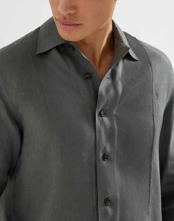 Brunello Cucinelli Long-sleeves Shirt - Black