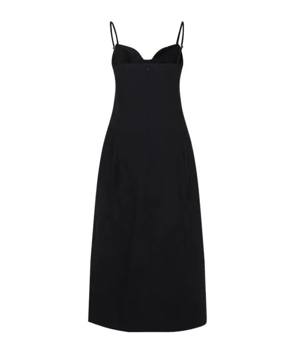 Co Bustier Cut Midi Dress