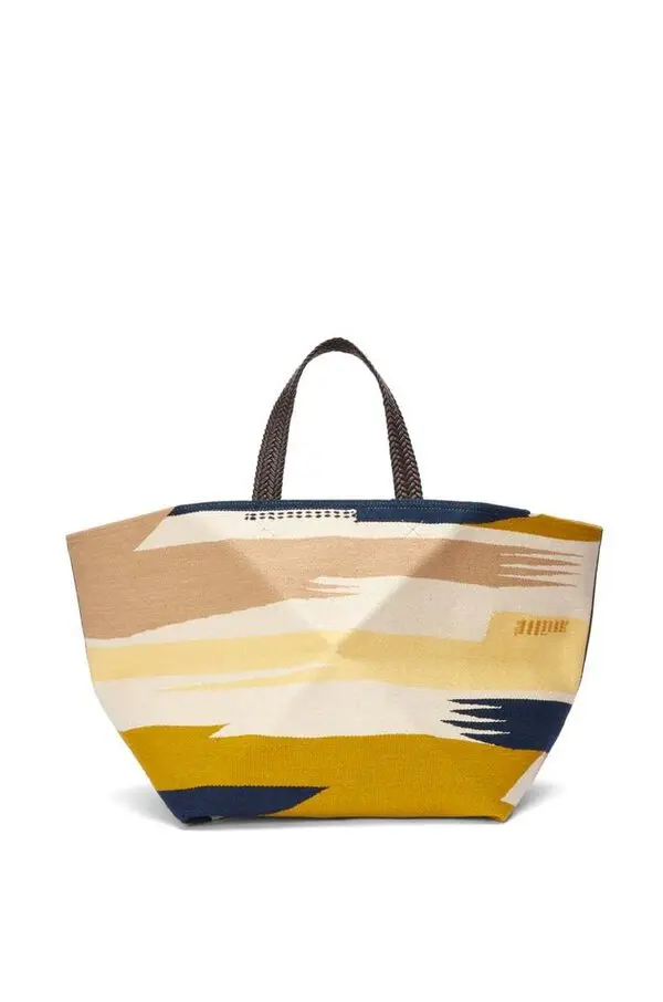 Loewe Canvas Jigsaw Folding Handbag