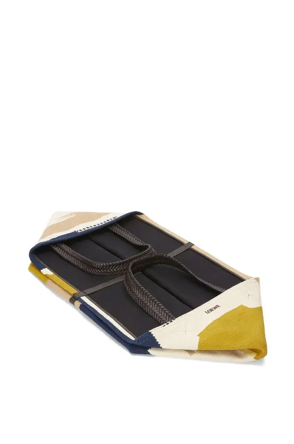 Loewe Canvas Jigsaw Folding Handbag