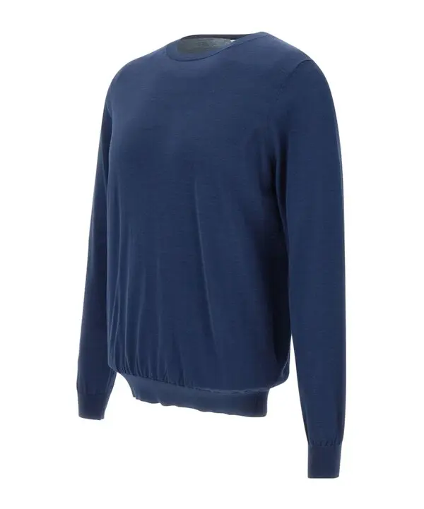 KANGRA Crew Neck Knitwear - Blue