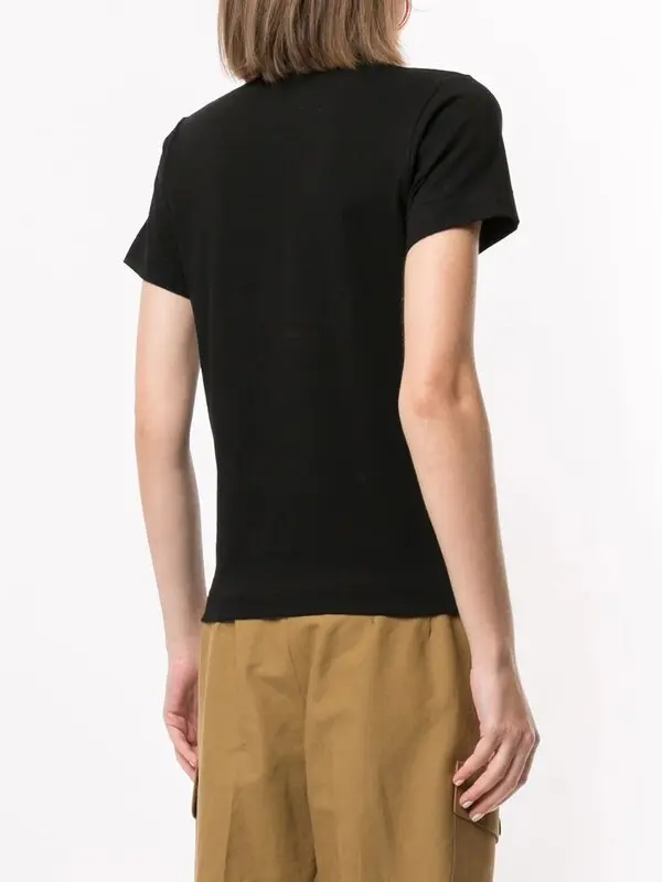 Play Comme Des Garcon Logo Print T-shirt