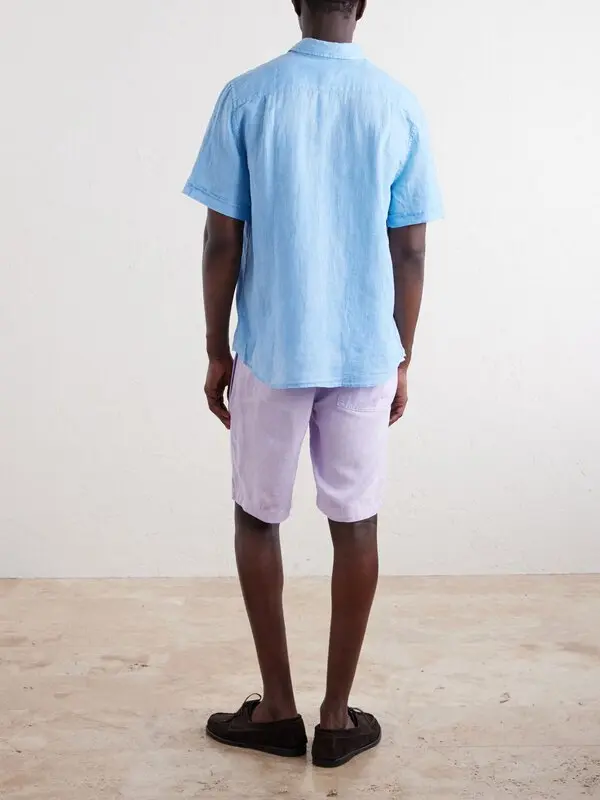 Vilebrequin Linen Shirt - Blue