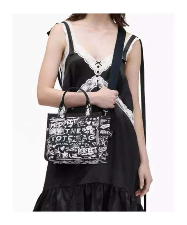 Marc Jacobs The Tote Bag - Black Multicolor