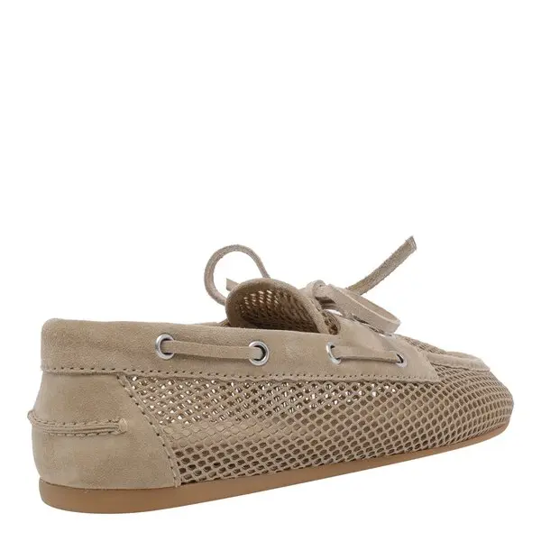 Miu Miu Mesh Loafers - Brown