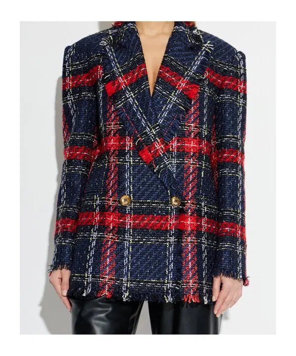 Balmain Lurex Thread Tweed Blazer