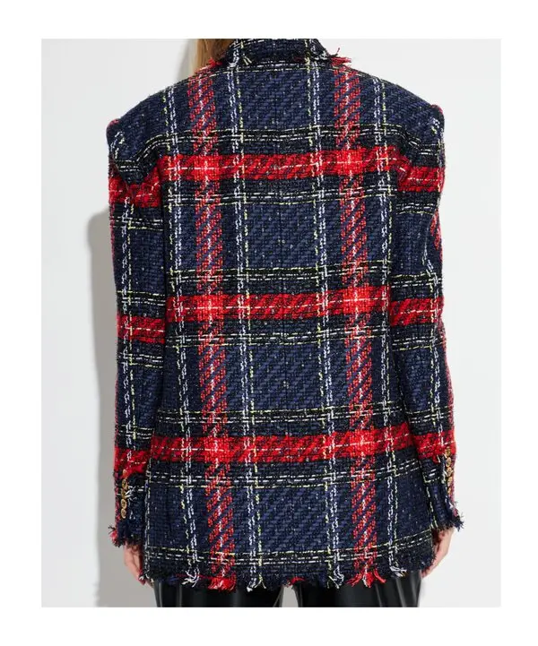 Balmain Lurex Thread Tweed Blazer